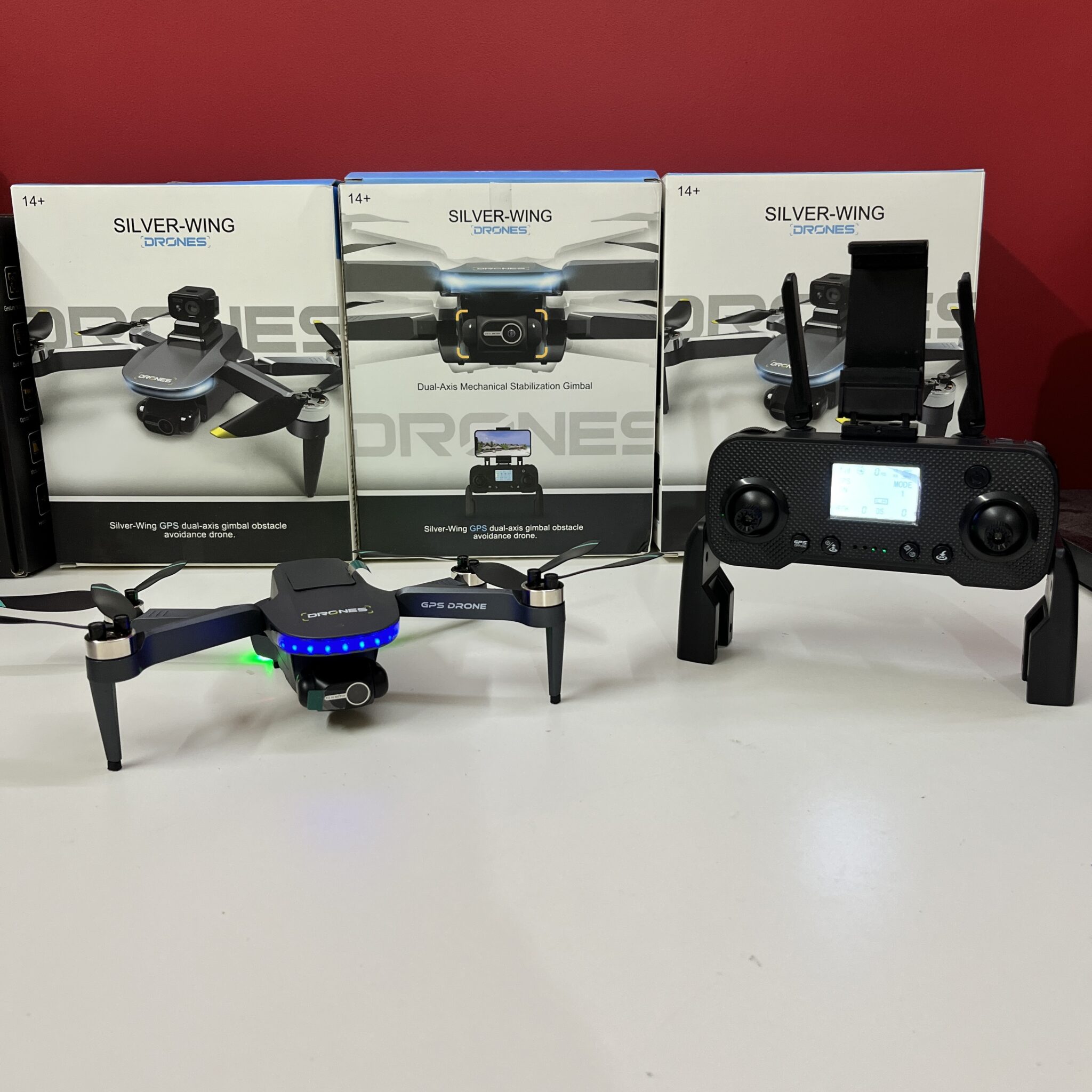 SILVER-WING DUAL AXIS 2.7K PROFESSIONAL VIDEO SHOOTING GIMBAL CAMERA ...